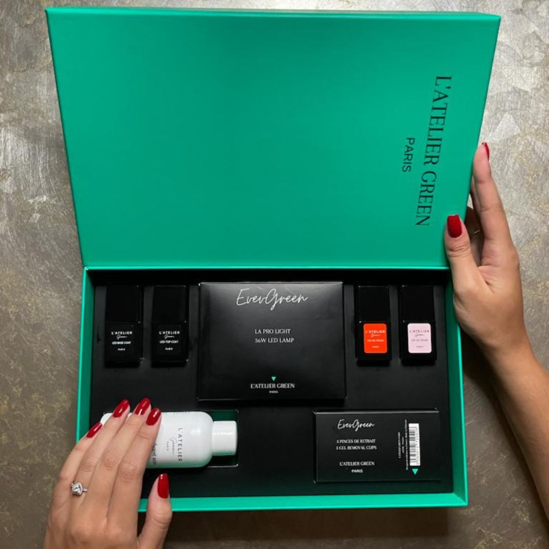 EVERGREEN STARTER KITS & COLOUR SET – L'ATELIER GREEN PARIS